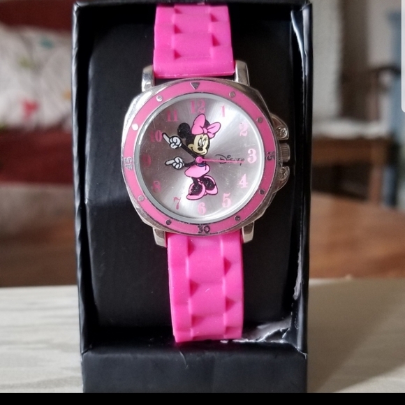 Disney | Accessories | Disney Pink Minnie Mouse Watch | Poshmark